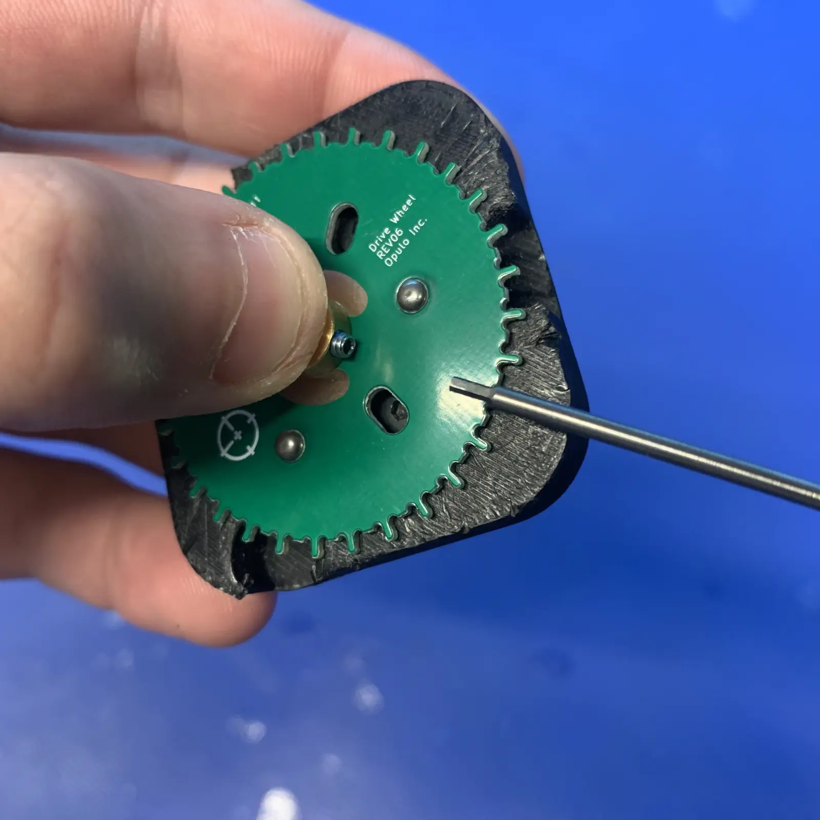 Drive Wheel Assembly - OHAI - Open Hardware Assembly Instructions