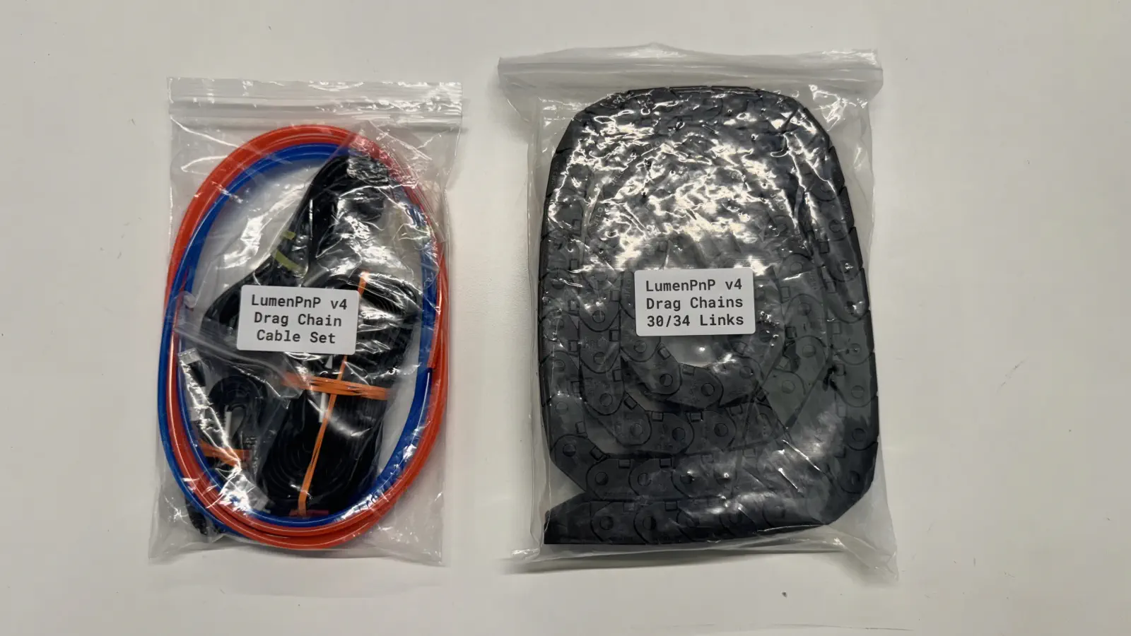 LumenPnPv4 Drag Chain Assembly Kit - OHAI - Open Hardware Assembly ...